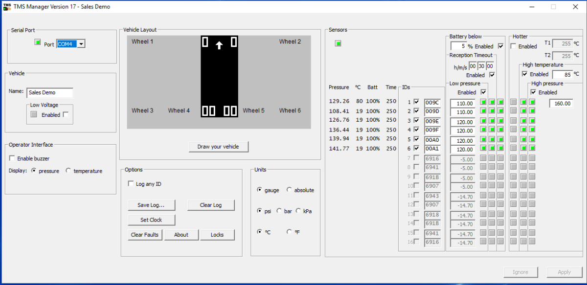 A closer look at The TMS Software Suite: Manager, Log Graph and Log ...