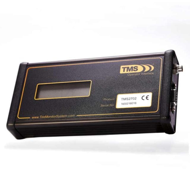 TMS Operator Interface - Tire Monitor System